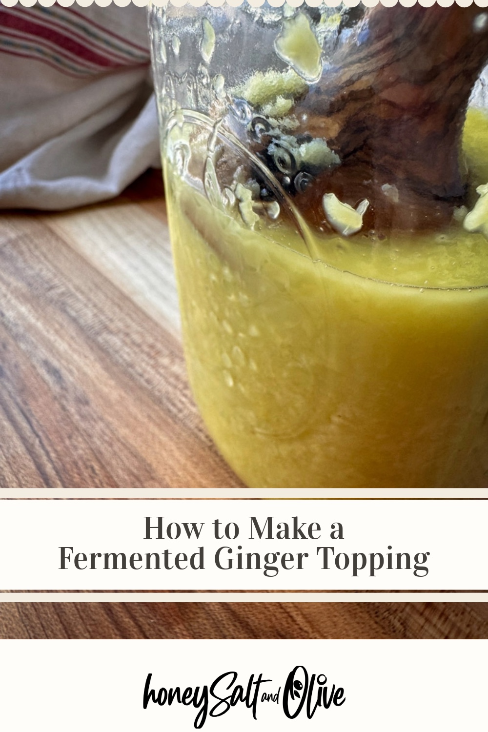 Lacto Fermented Ginger Recipe | Healthy Craveable Ginger Relish